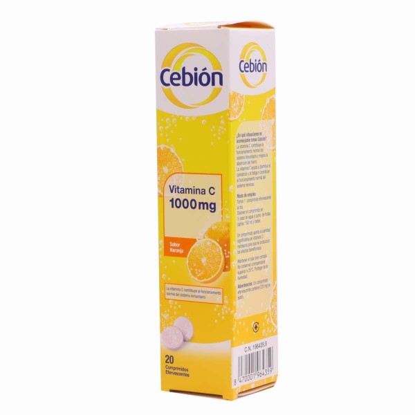 Cebion 1000 Mg Vit C 20 Comp Efervescen - jotuncor.com