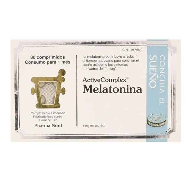 Activecomplex Melatonina 30 Comps - jotuncor.com