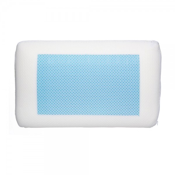 Almohada ergonómica con gel refrescante 50 x 30 x 12 cm - jotuncor.com