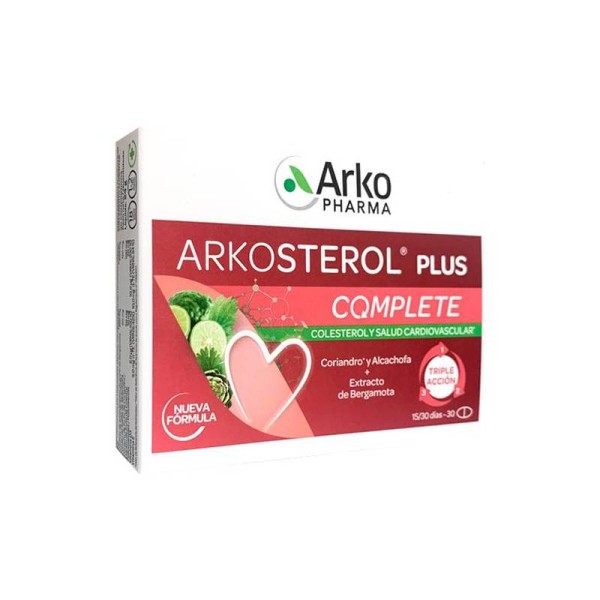 Arkopharma Arkosterol Plus Complete 30 Comprimidos - jotuncor.com